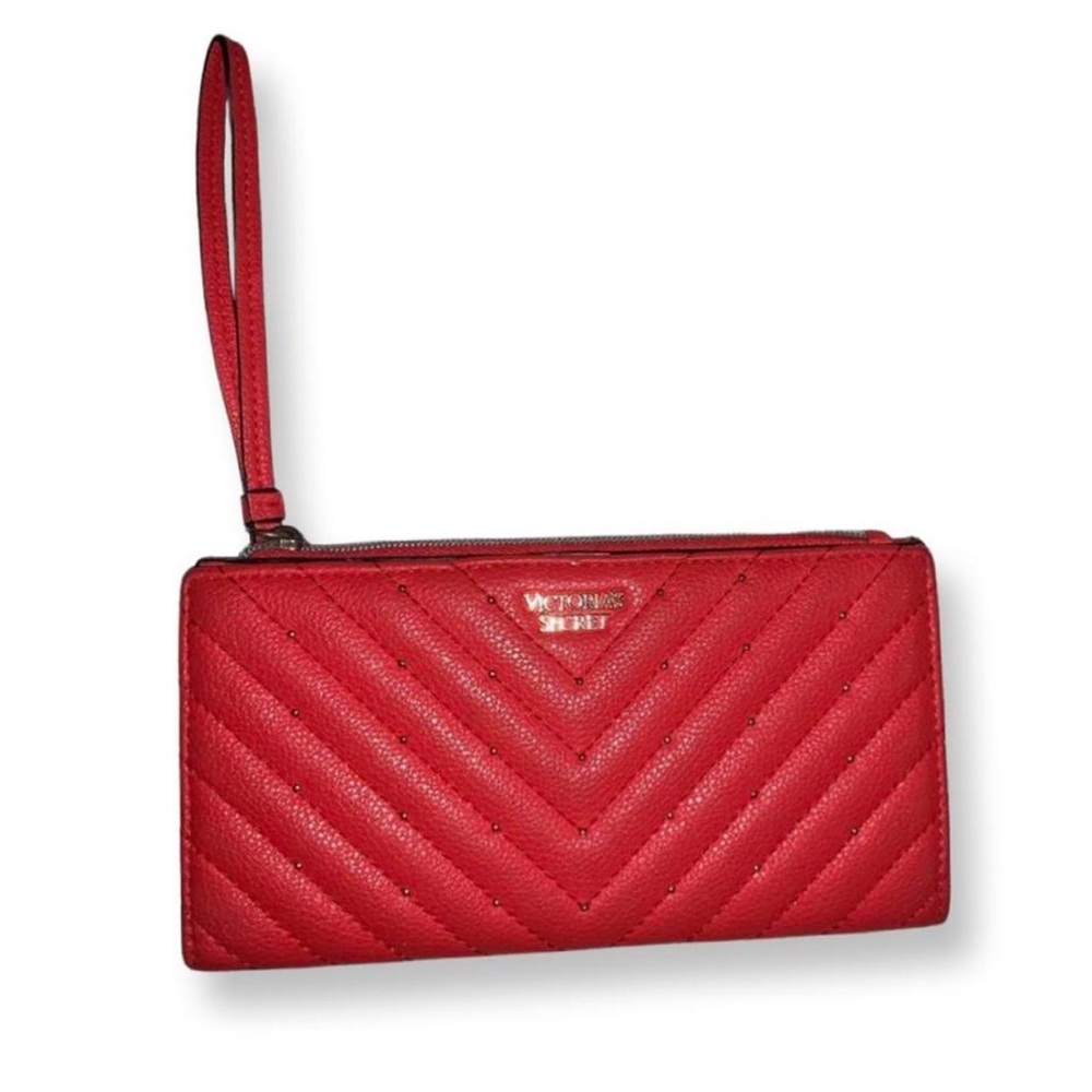 Light Red Victoria’s Secret Long Wallet, Lightly Used - Gem